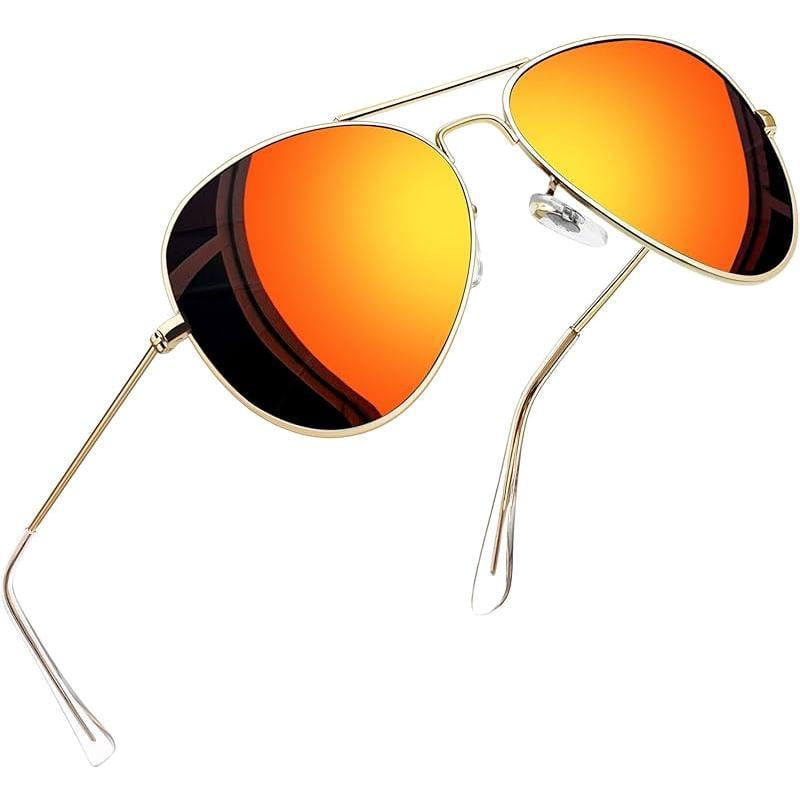 Polarized Metal Aviation Sunglasses Men, Classic Military Sun Glasses ...