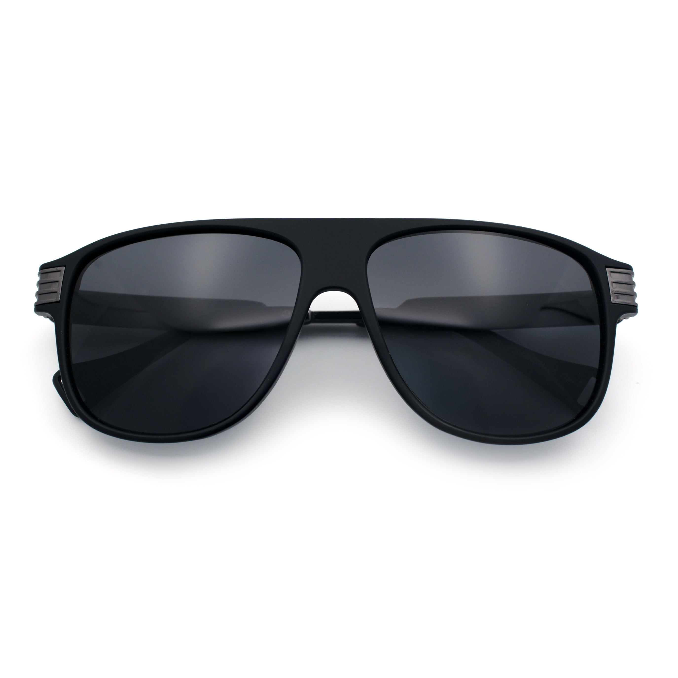 Polarized Mogul Mobster Flat Top Racer Mafia Plastic Fashion Sunglasses ...