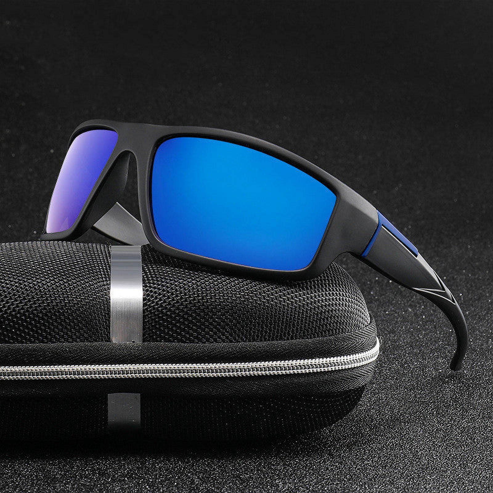 Polarized Sports Sunglasses for Men and Women - Strong Plastic Frame ...