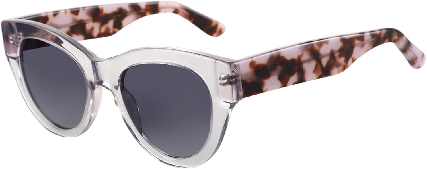 Polarized Sunglasses Women Round: Trendy Sun Glasses for Ladies - Retro ...