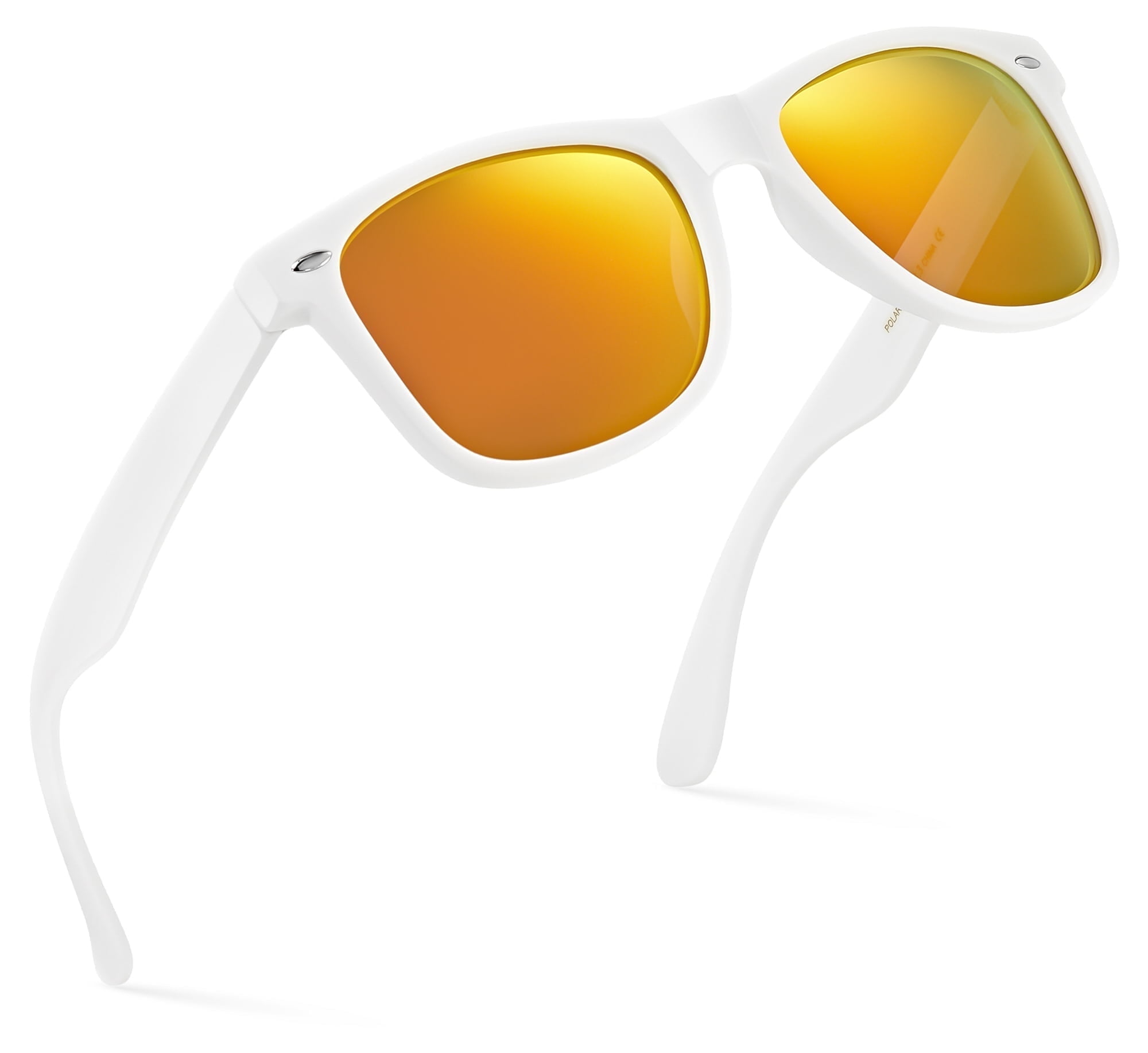Polarized Sunglasses for Men Women Classic Vintage 80s Shades UV ...