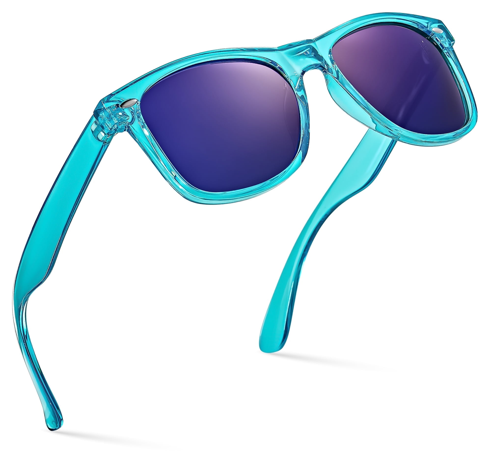Polarized Sunglasses for Men Women Classic Vintage 80s Shades UV ...