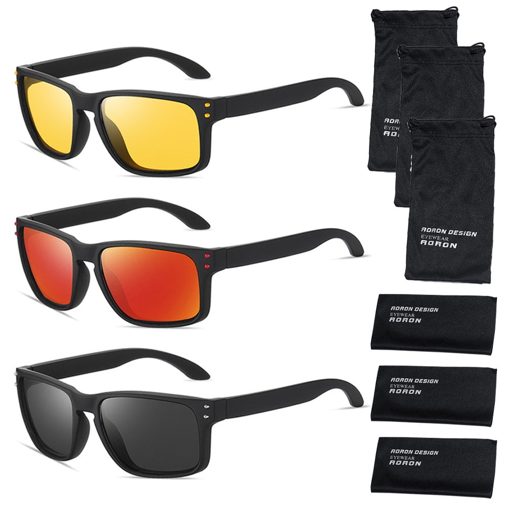 Polarized Sunglasses for Men and Women Matte Finish Sun glasses Color ...