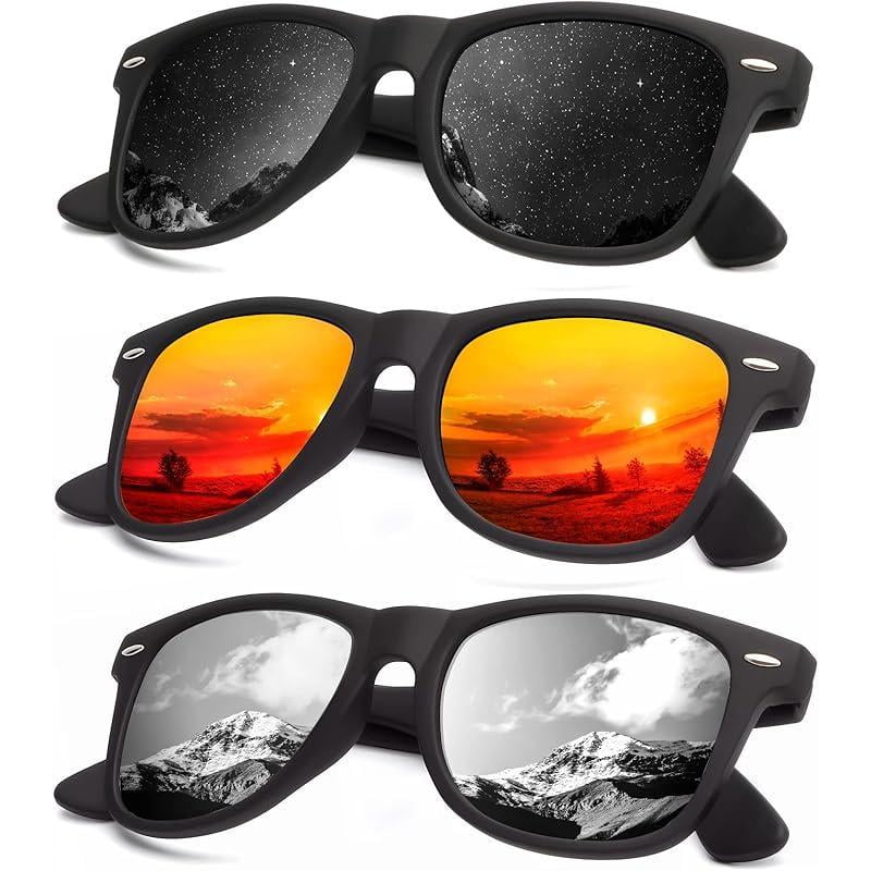 Polarized Sunglasses for Men and Women Matte Finish Sun glasses Color ...
