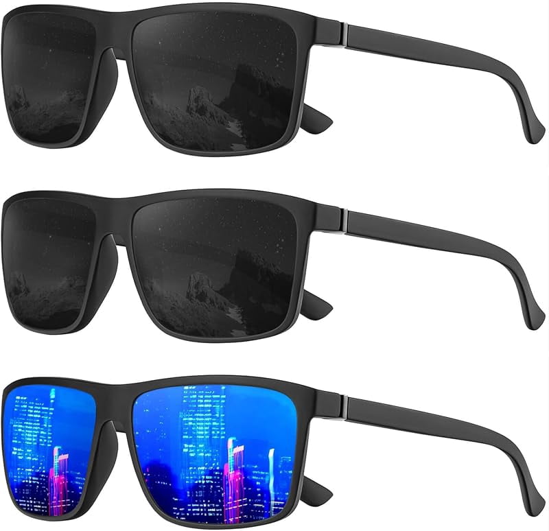 Polarized Sunglasses for Men and Women, Mens Sun Glasses with UV ...