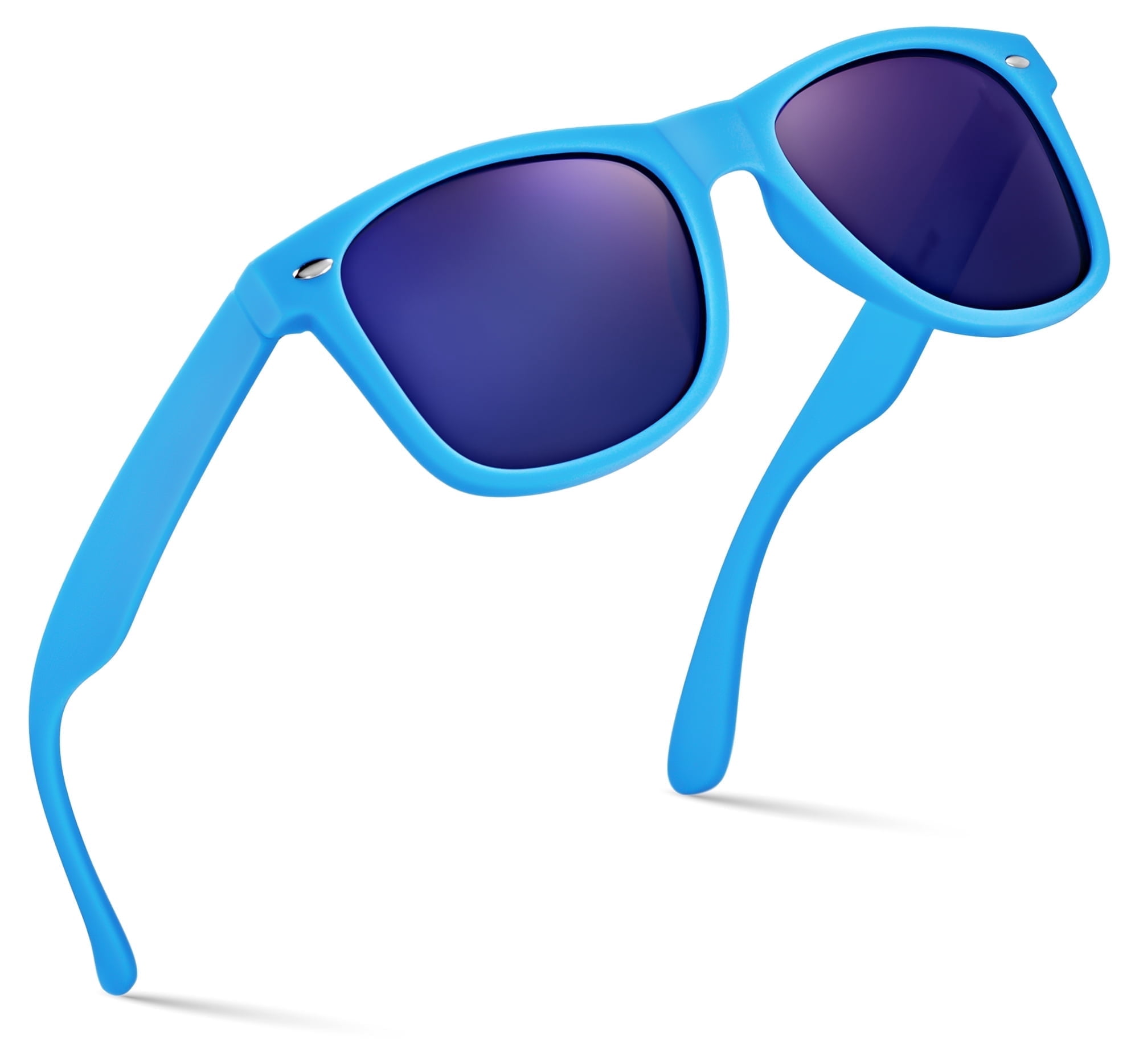Polarized Sunglasses for Men Women Classic Vintage 80s Shades UV ...