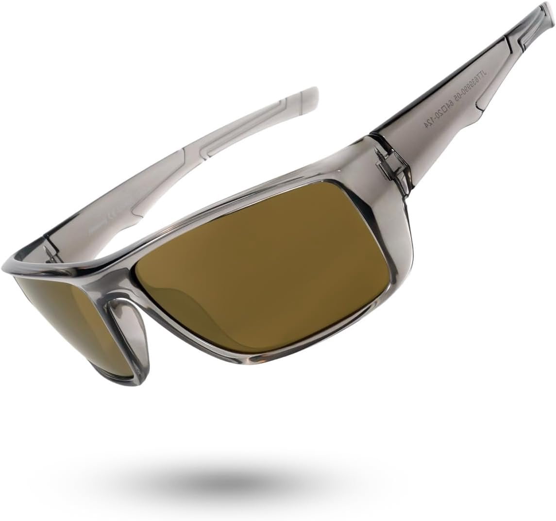 Polarized Sunglasses for Men and Women, TR90 UV400 Protection Fishing ...