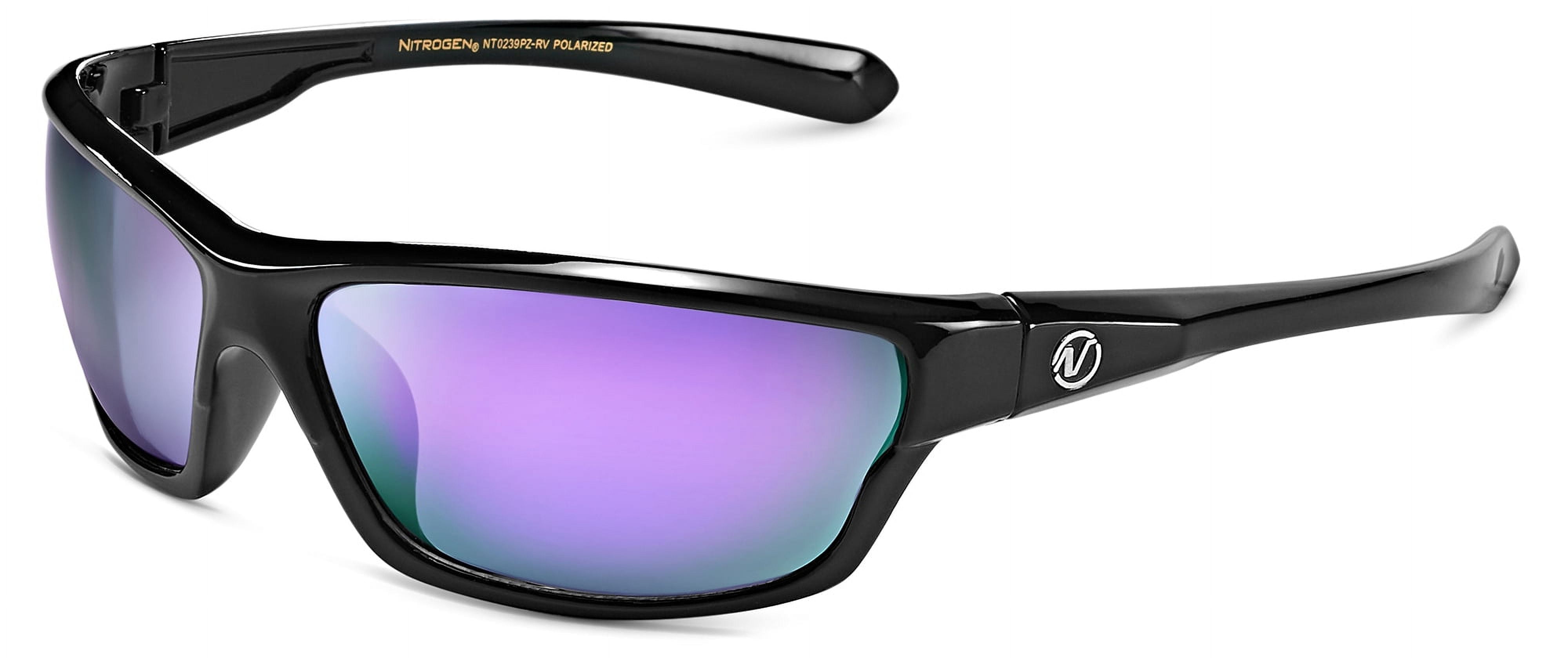 Polarized Wrap Around Sport Sunglasses for Men Women - Driving Fishing ...