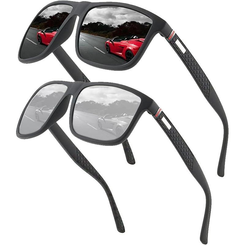 Polarized sunglasses for men/women; light frame; HD pilot lenses; Golf ...