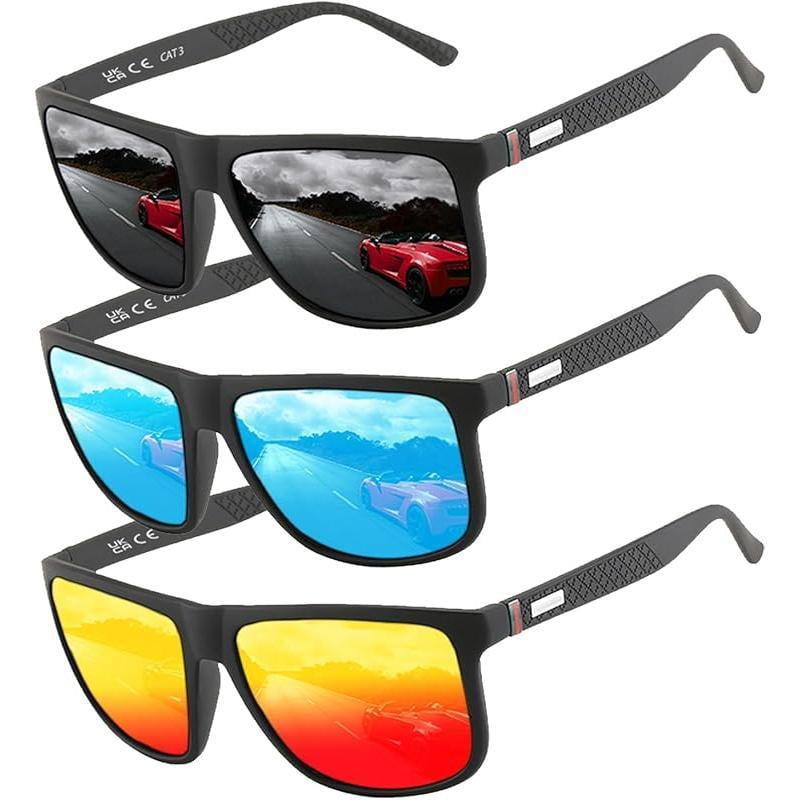 Polarized sunglasses for men/women; light frame; HD pilot lenses; Golf ...