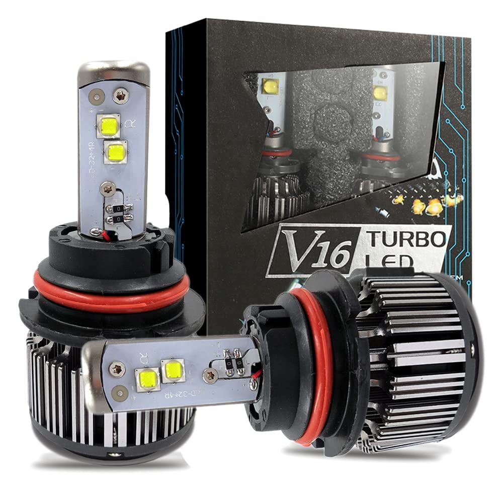 Polarlander Auto Car 8V-48V STF9 LED Light Bulbs 30W V16 Turbo LED Lamp Auto 3600LM LED Lighting ...