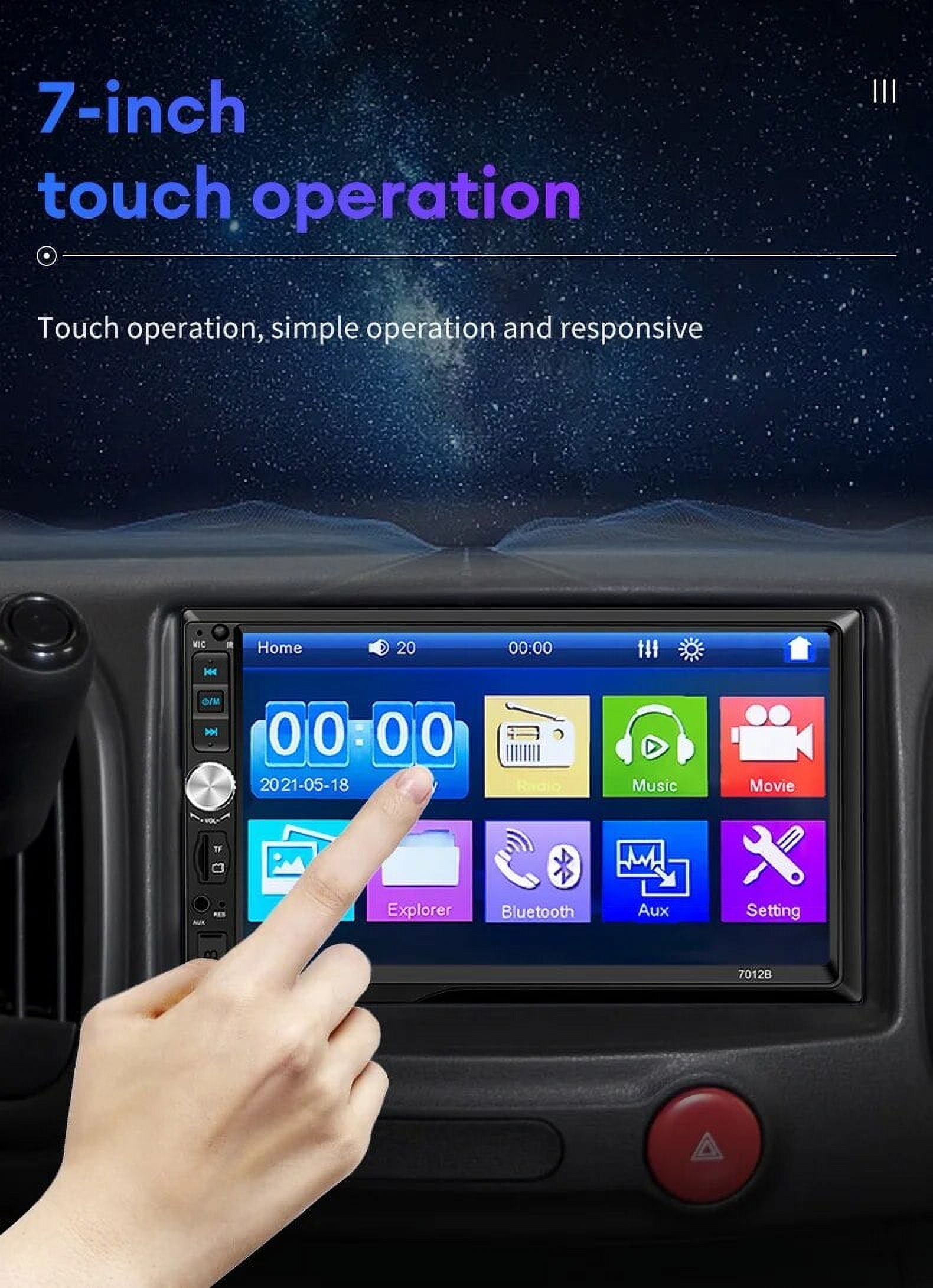 Polarlander Mute and loud Control Touch Screen Hand Free Car In Dash ...