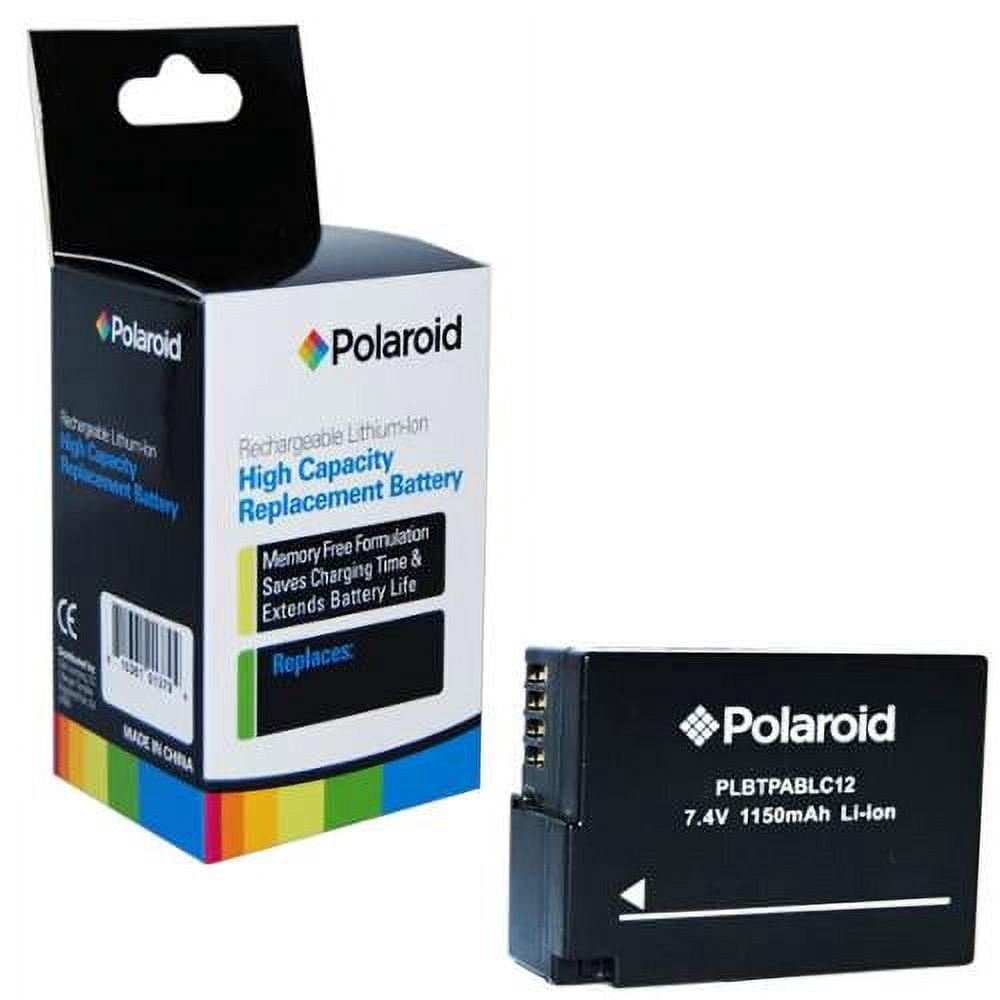 Polaroid 3.7V 950mAh Replacement Battery for Panasonic DMW-BCK7 ...