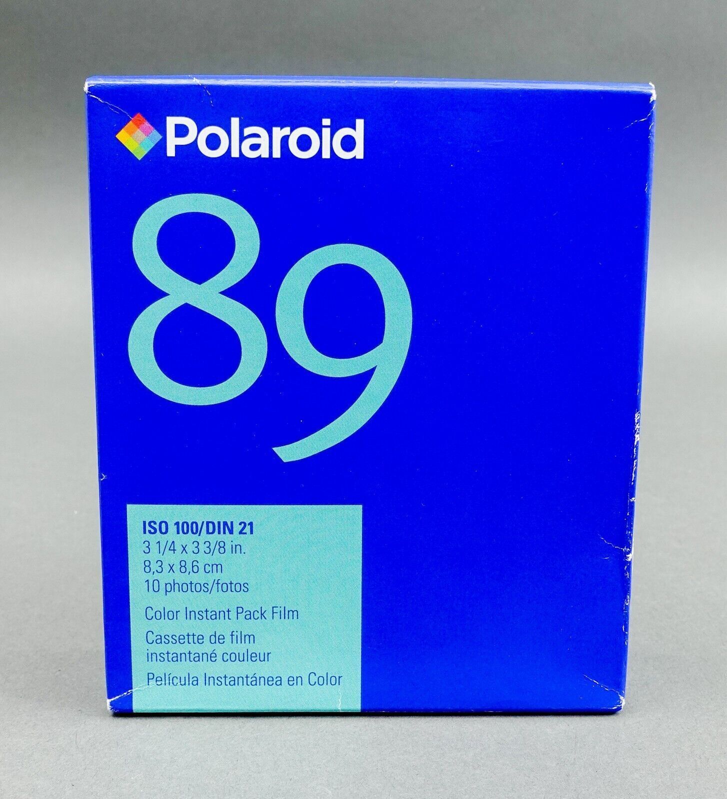 Polaroid 89 Ultra Rare Color Instant Pack Film 10 Photos Exp. 10/06 NOS ...