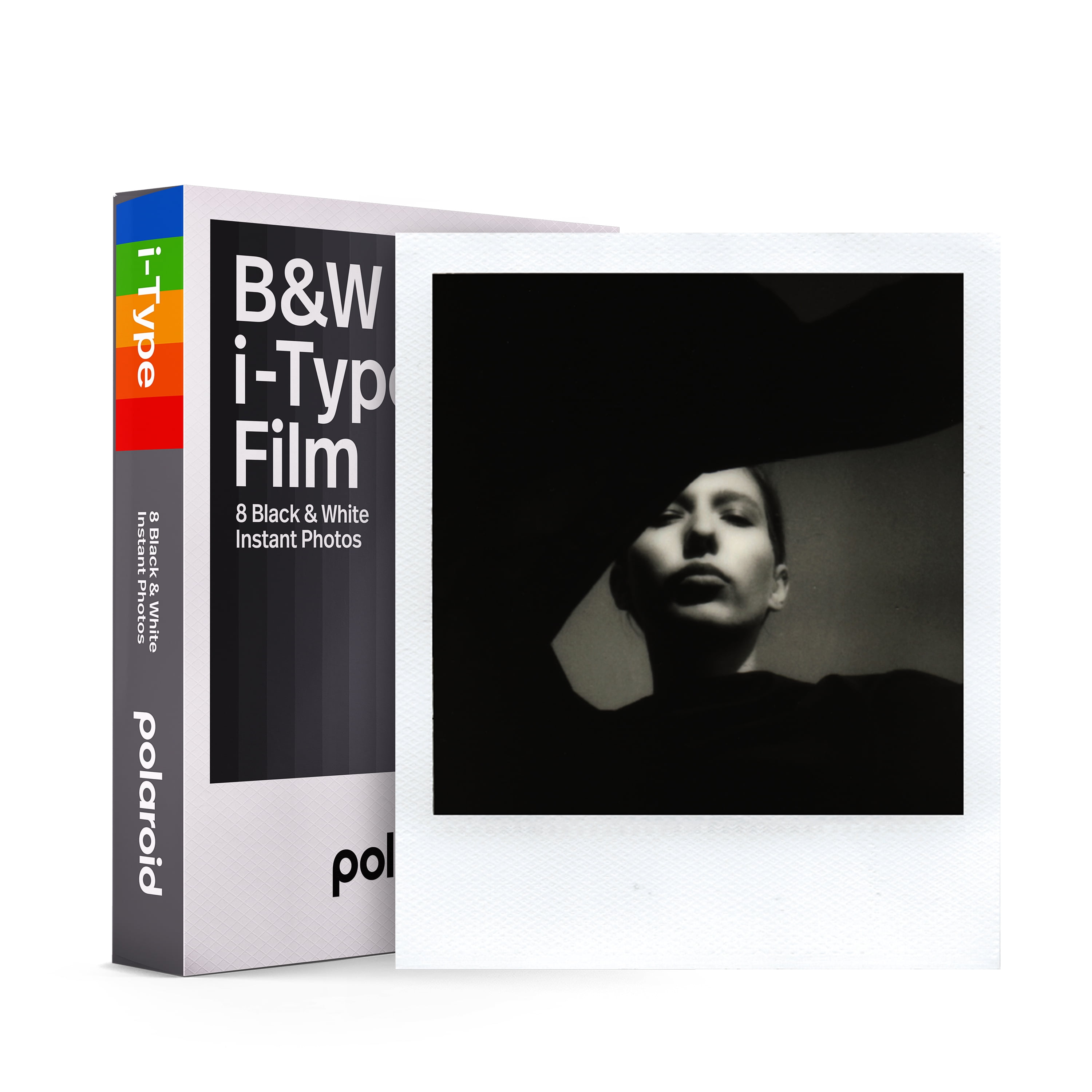Polaroid Instant Black & White Film for 600 Cameras, 8 Photos per Pack ...