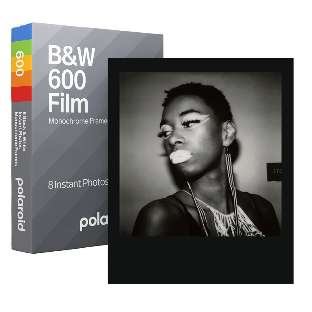 Polaroid B and W 600 Film Monochrome Frames Limited Edition Film Pack ...