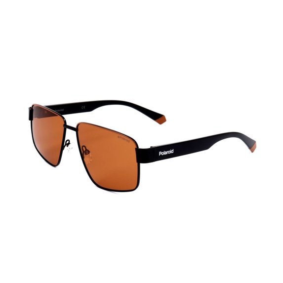 Polaroid sunglasses PLD 6121/S UNISEX 58/14/145 8LZ BLCK ORNG - Walmart.com