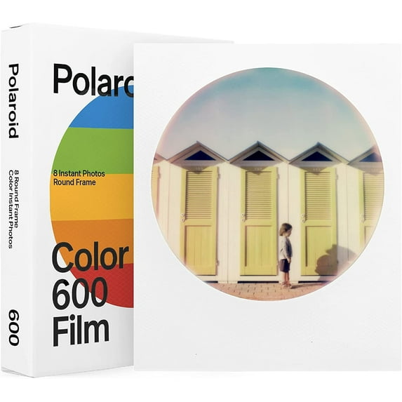 Polaroid, Color Film for 600, Round Frame 6021, Vintage Cameras ...