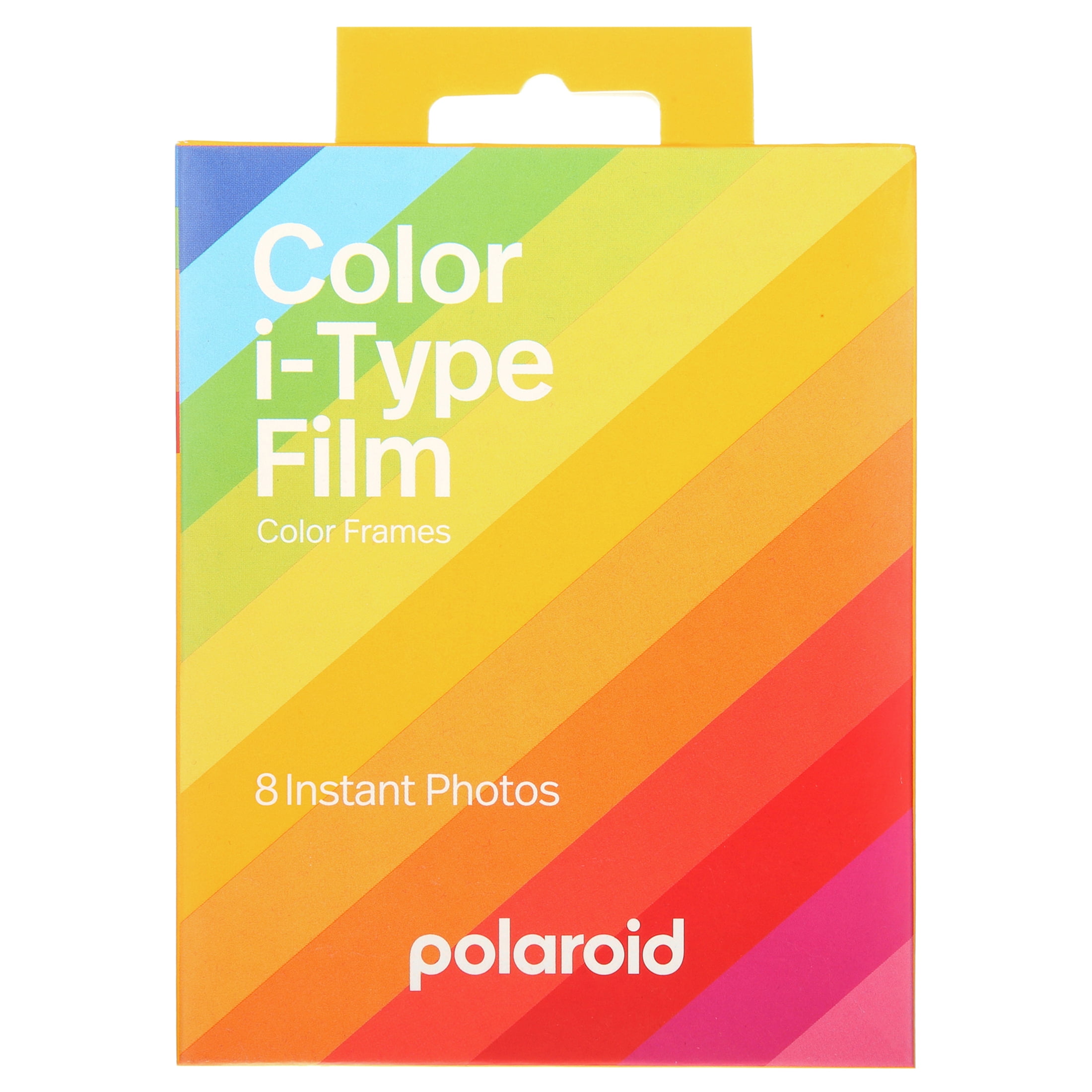 Polaroid Color Film for I-Type, Color Frames Edition, 8 Block-Colored Frames - Walmart.com
