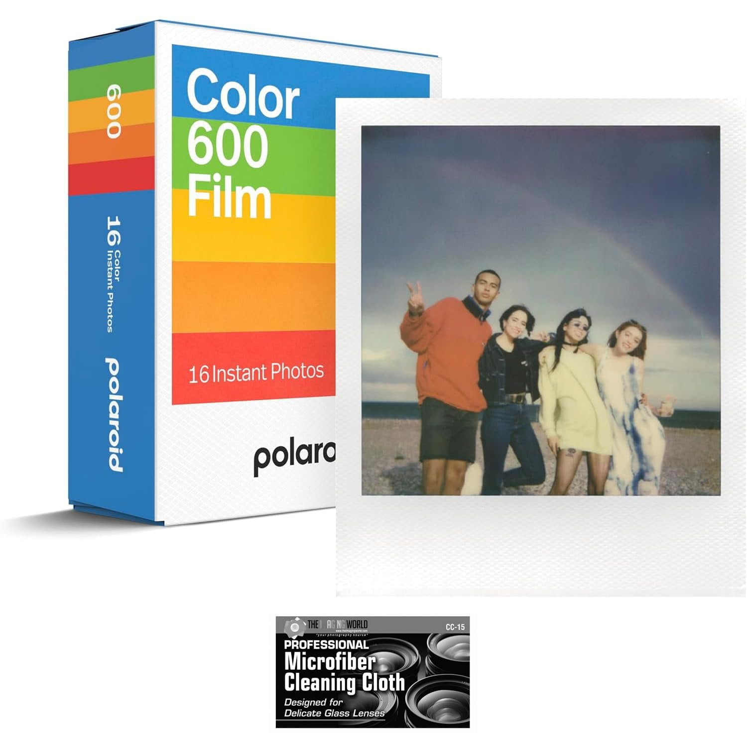 Polaroid Color Instant Film for 600 and i-Type Cameras Double Pack ...