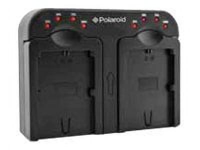 Polaroid Dual Battery Charger for Canon NB4L NB5L NB6L 808 BP945 ...