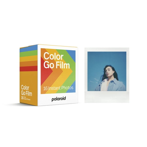 Polaroid Go Color Film - Double Pack 16 Photos, Smallest Polaroid Film ...