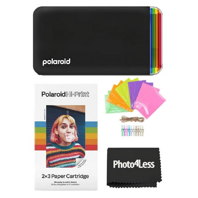 Polaroid Hi-Print - 2nd Generation Bluetooth Connected 2x3 Pocket Photo ...