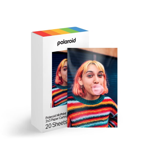 Polaroid Hi-Print 2x3 Paper Cartridge 20 Sheets - Walmart.com