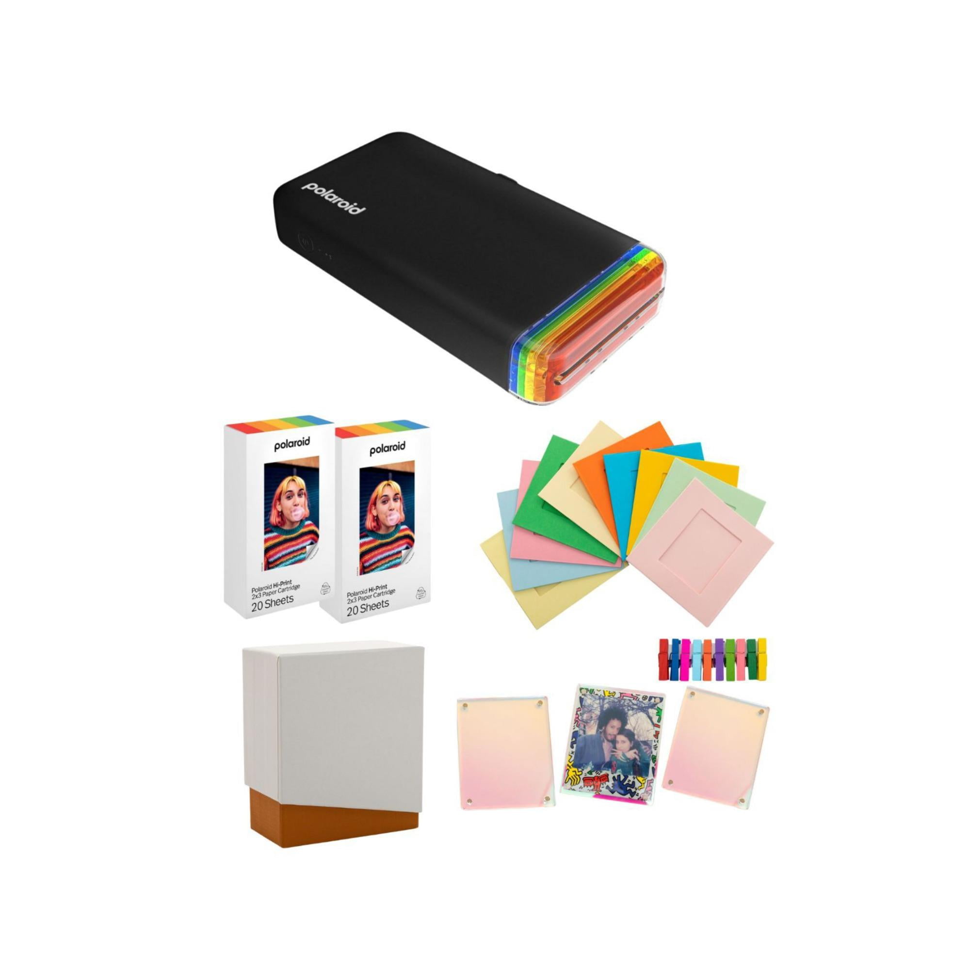 Polaroid Hi-Print Everything Box Gen 2 (Black) Bundle with Focus Camera ...