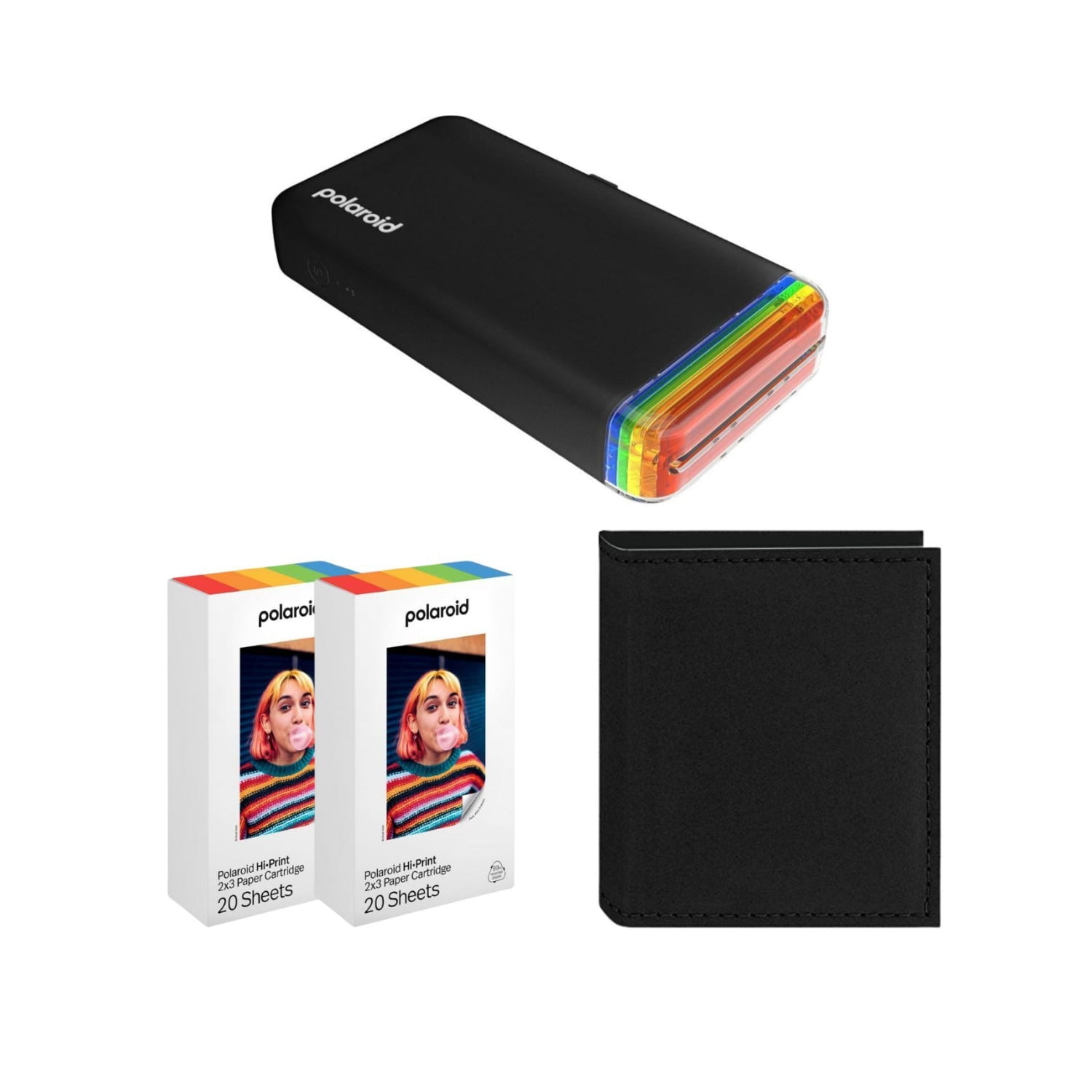 Polaroid Hi-Print Everything Box Gen 2 (Black) Bundle with Instax Album ...