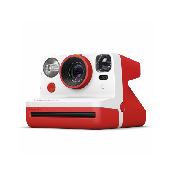 Polaroid NOW - Red, Original Instant Print Analog Camera with Autofocus ...