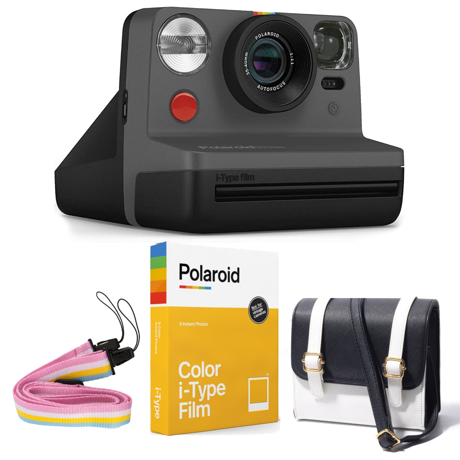 Polaroid NOW i-Type Camera Pack with Instant Accessories: Color Film ...