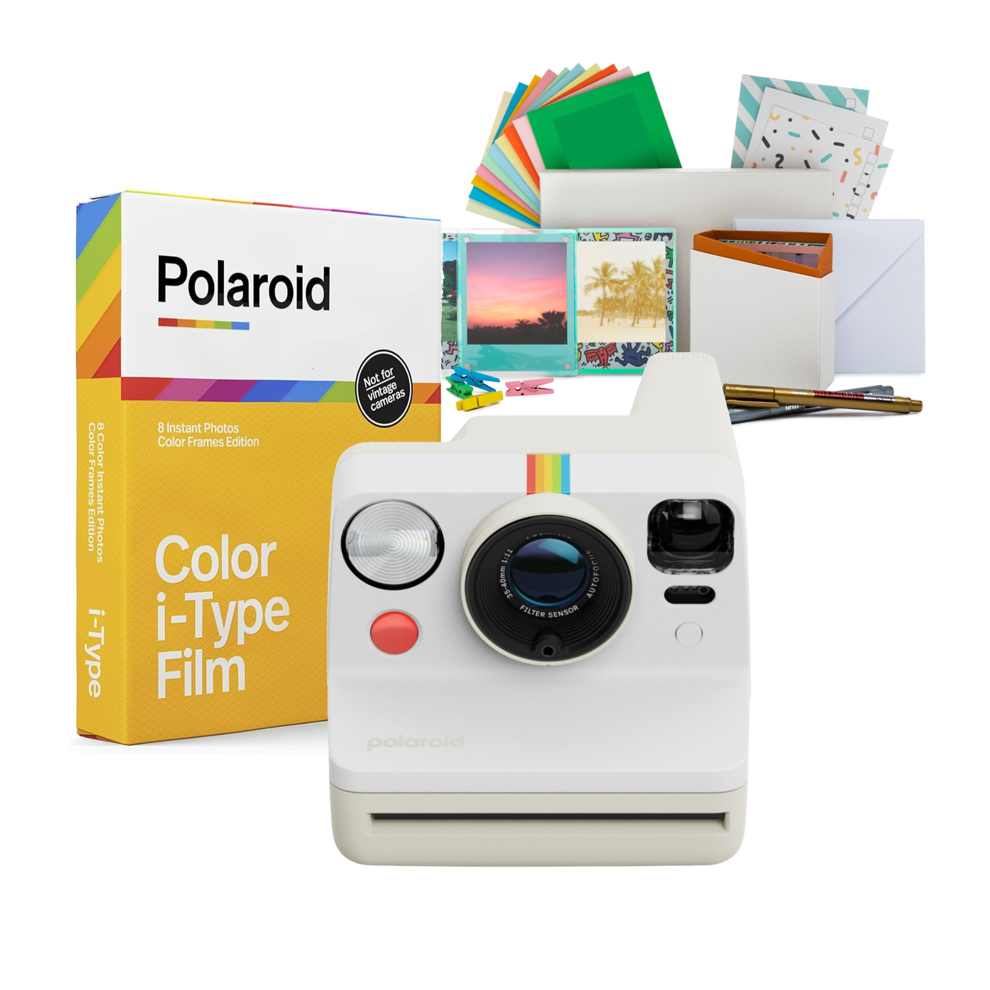 Polaroid Now Generation 3 Analog Instant Camera with Two-Lens Autofocus ...