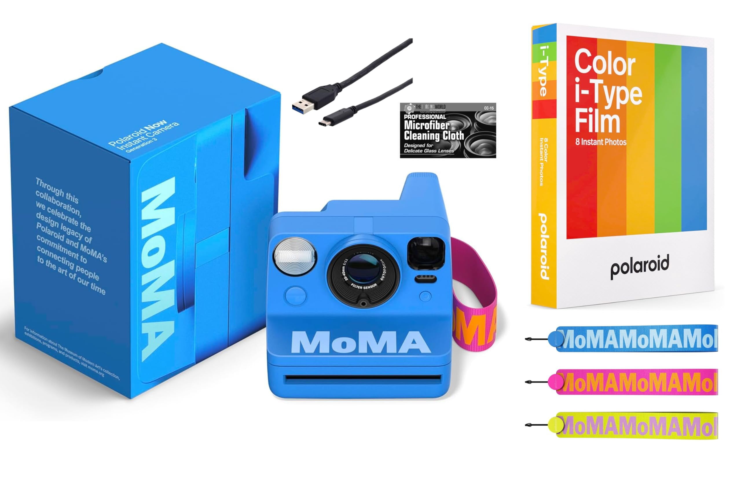 Polaroid Now Generation 3 i-Type Instant Camera MoMa Limited Edition ...
