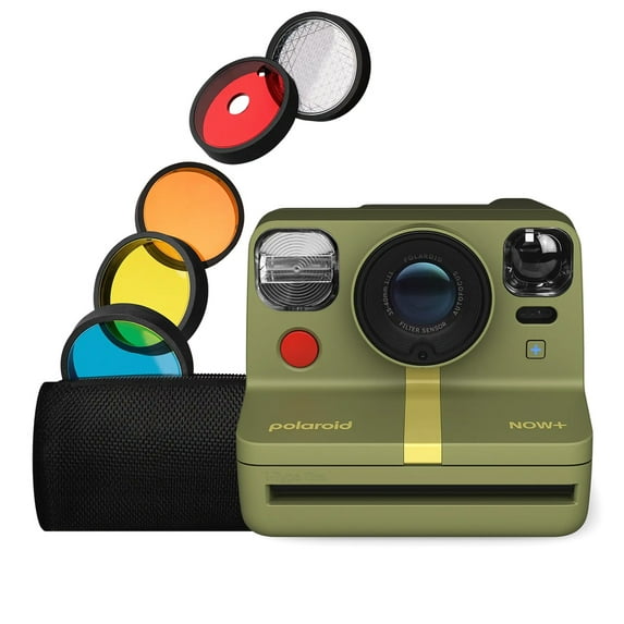 Polaroid Now+ Gen 2 Instant Camera with Bluetooth, Lens Filter Kit ...