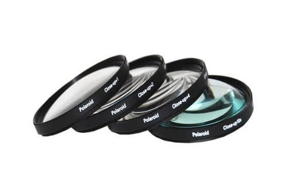 Polaroid Optics 62mm 4-Piece Filter Kit Set for Close-up Macro ...