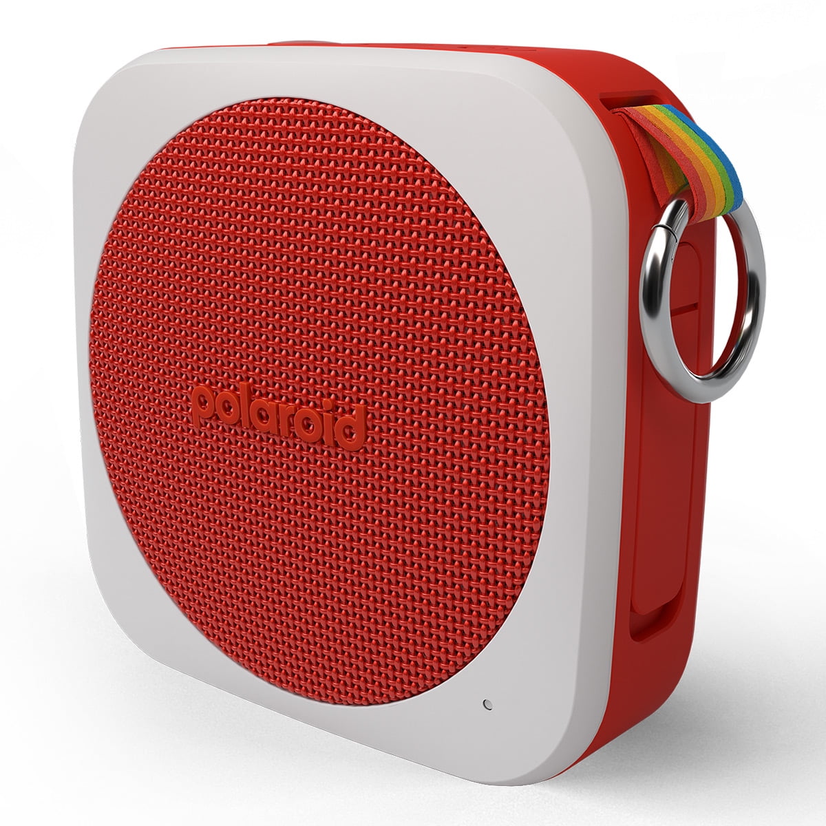 Polaroid P1 Portable Bluetooth Speaker with Carabiner (Red & White ...