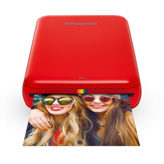 Polaroid Zip Mobile Instant Photo Printer, Red, POLMP01R - Walmart.com