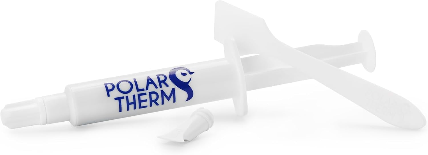Polartherm X-8 Thermal Paste for CPU & GPU, 40 Grams, with Application ...