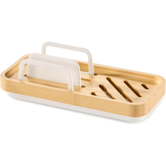 Polder Harmony Sink Caddy, Brush and Sponge Holder for Kitchen Sink ...