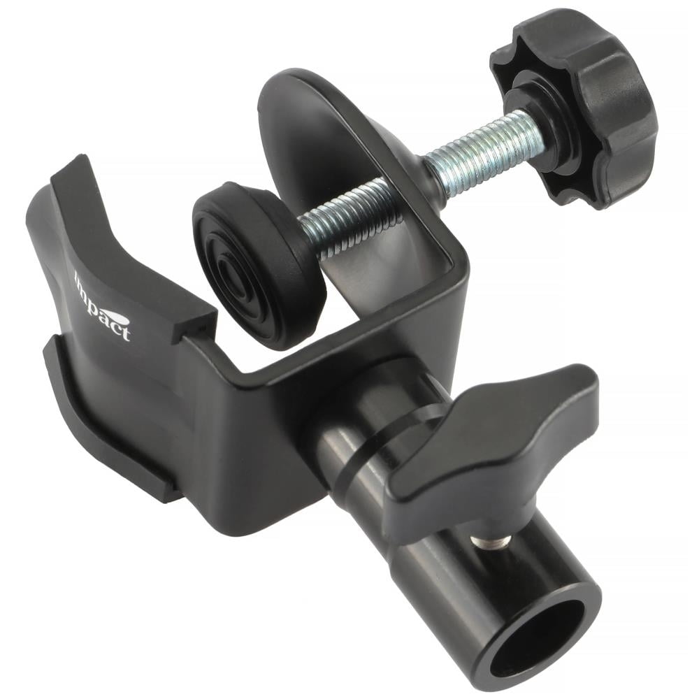 Heavy-Duty Adjustable Pole Clamp with Baby Receiver Steel Construction ...