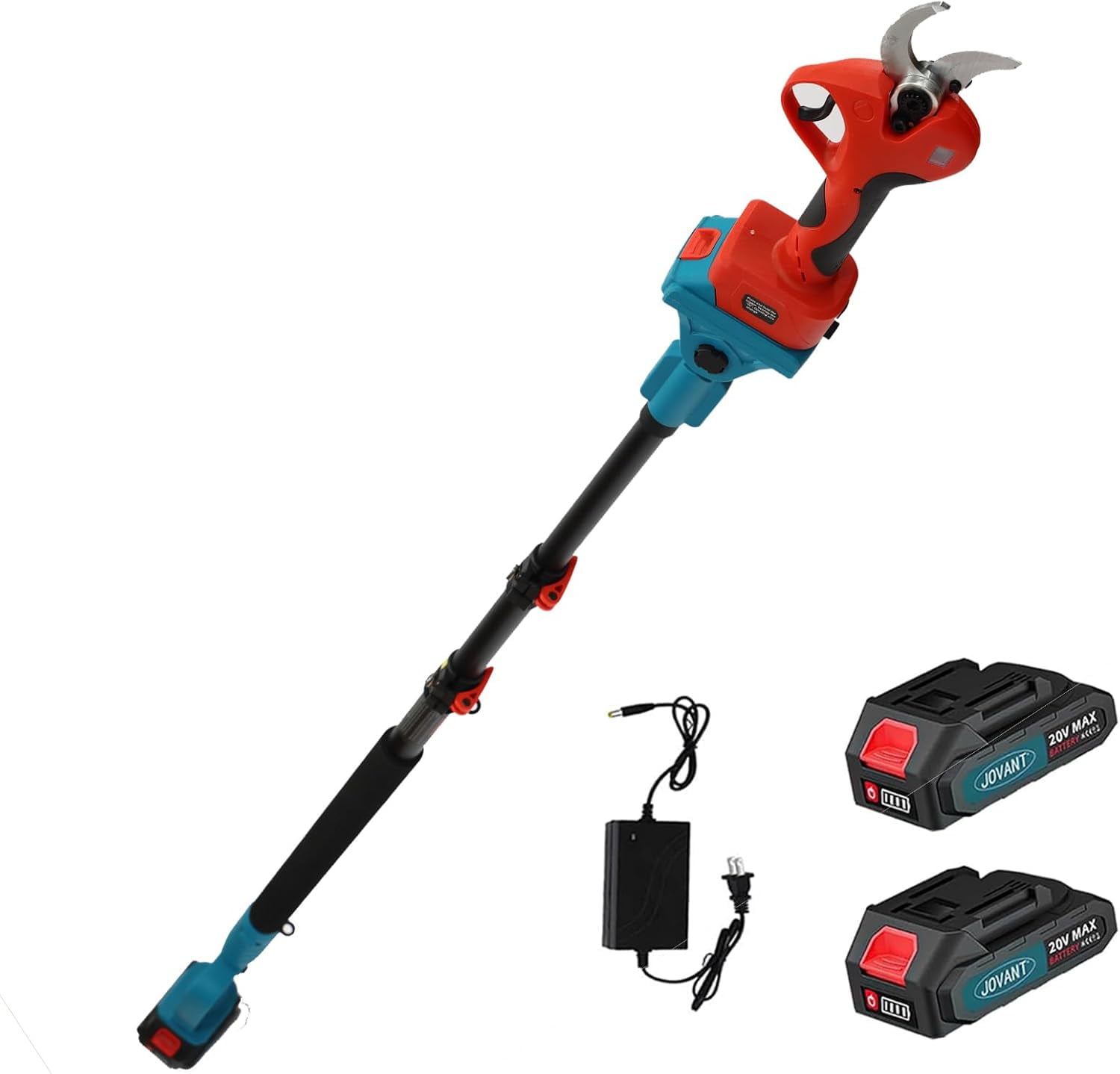 Pole Electric Pruning Shears with Portable Bag. Pole 1.6Inch (4CM ...