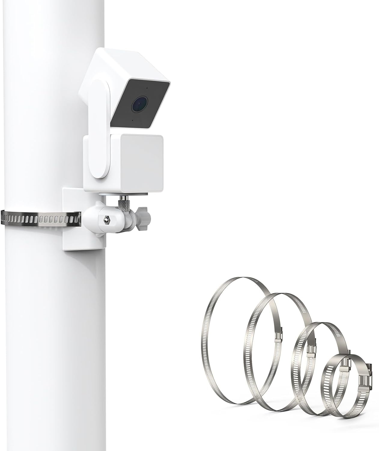 Pole Mount Bracket Compatible with Wyze Cam Pan V3 Camera - Stable ...