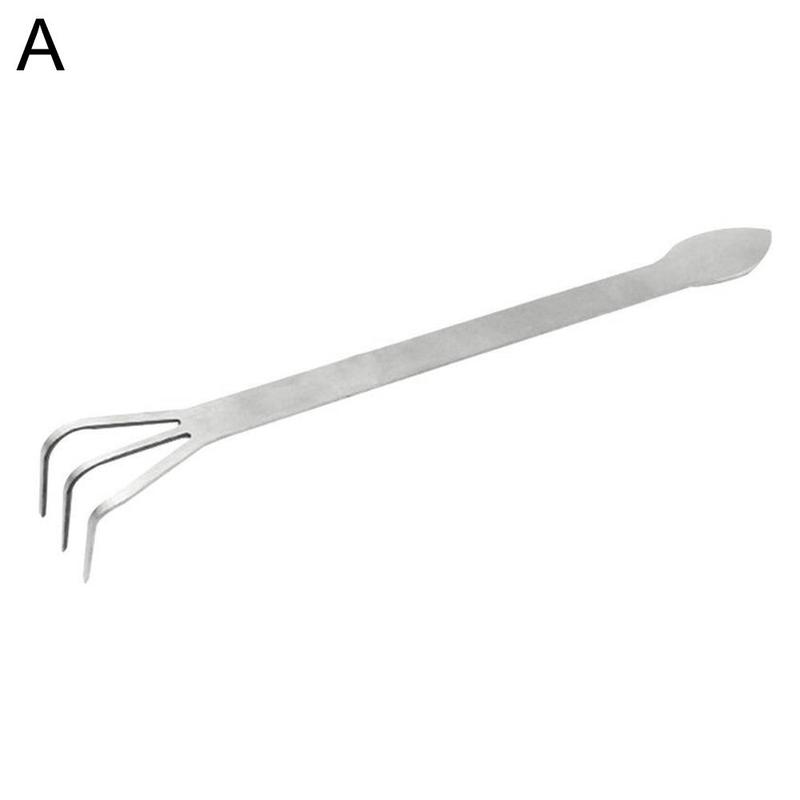 Pole Roof Rake Extension Pole Attachment - Adjustable Metal Rake Head ...