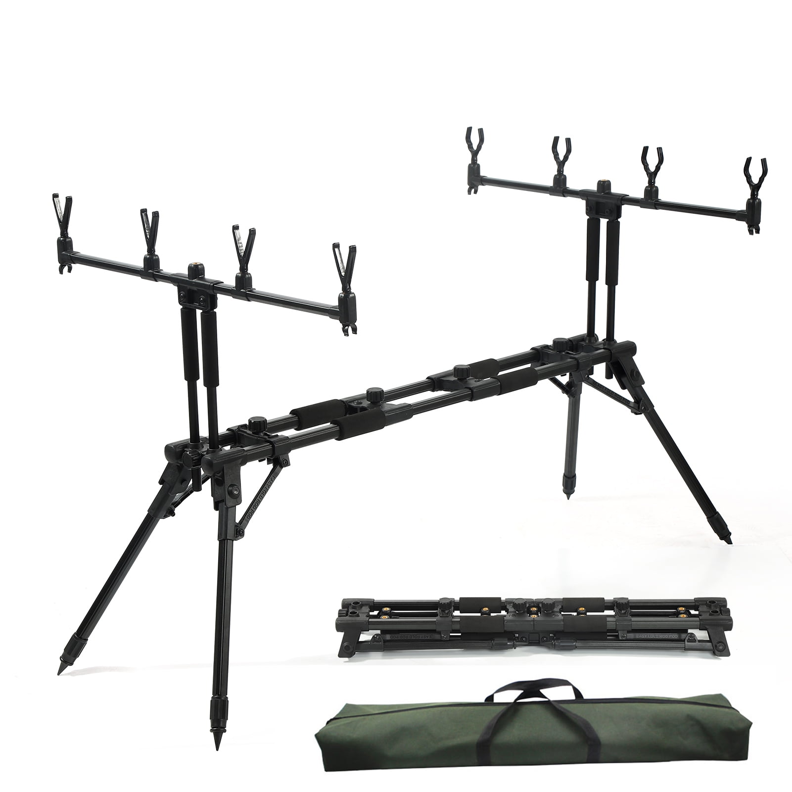 Pole Stand,Adjustable Carp Rod Pod Stand Pole Stand Qisuo Buzhi ...