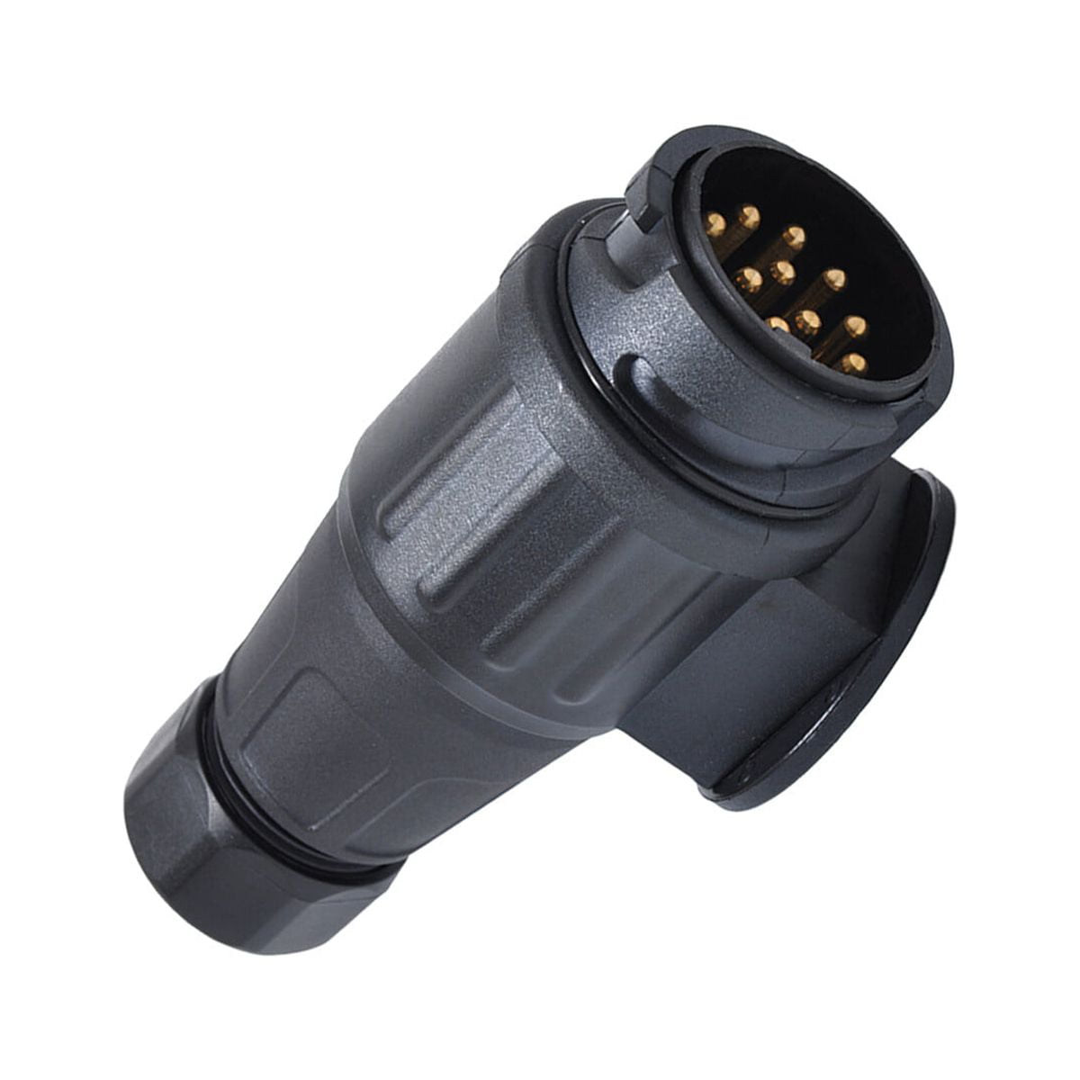 Pole Trailer Plug Car Connector 13 Pin Adapter Automotive Connectors 7 ...