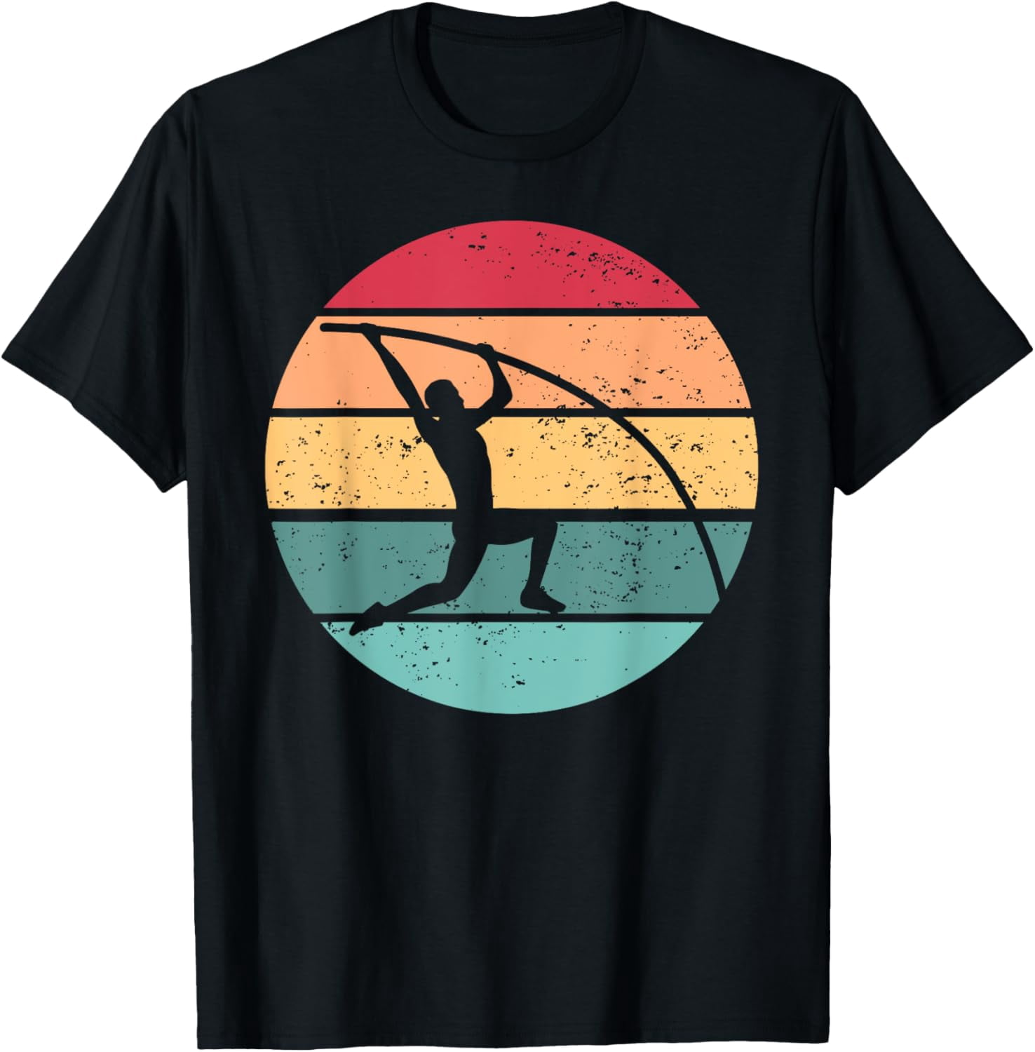 Pole Vault Retro Pole Vaulting Polevaulting Pole Vault T-Shirt ...