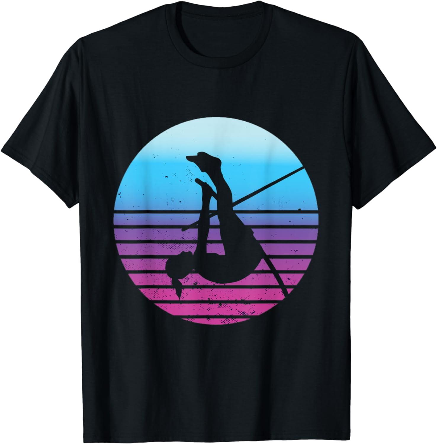 Pole Vaulting Vintage Pole Vault High Jumper Pole Vaulter T-Shirt ...