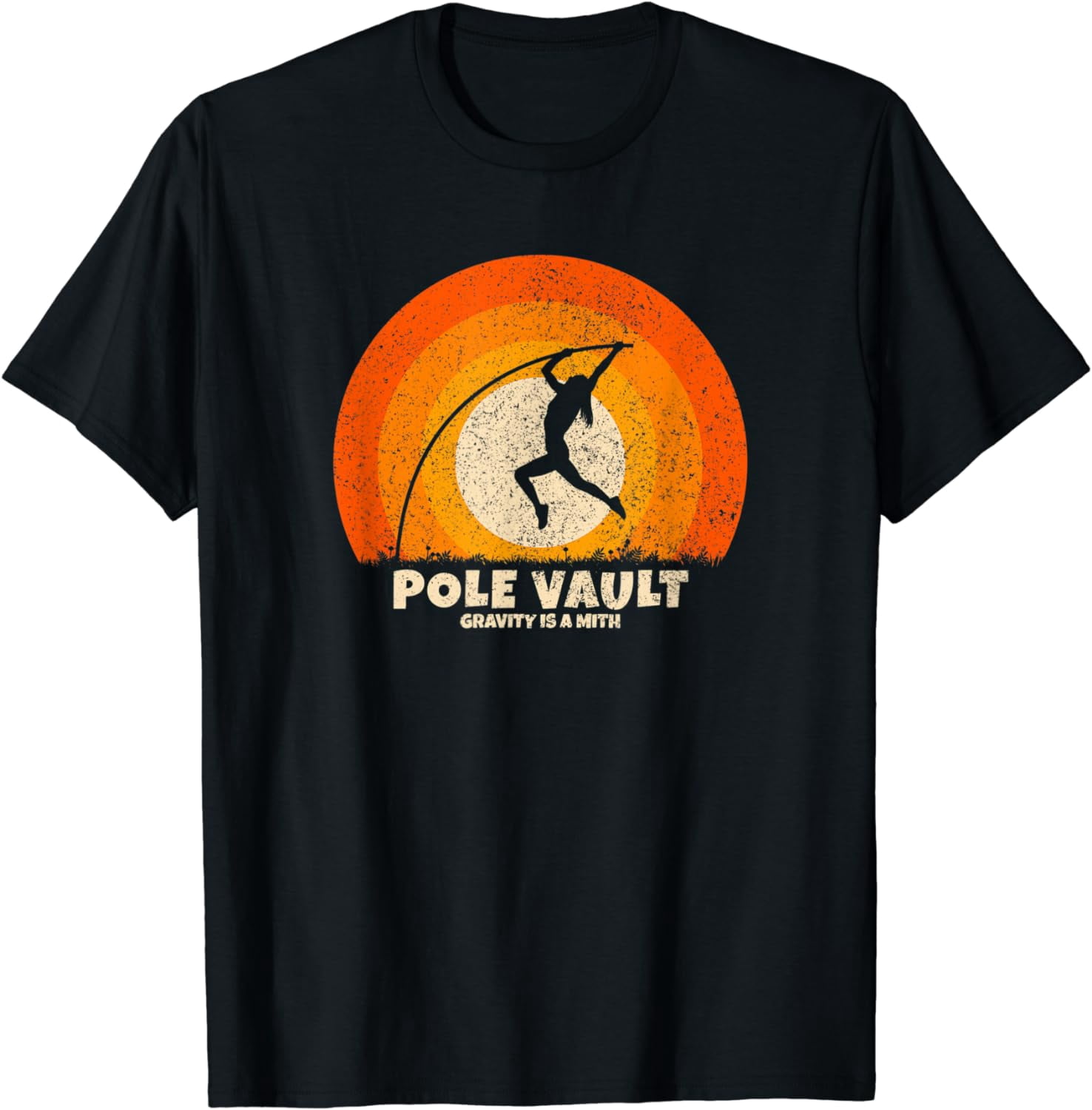 Pole Vaulting Women for Pole Vaulter Girl Funny Pole Vault T-Shirt ...