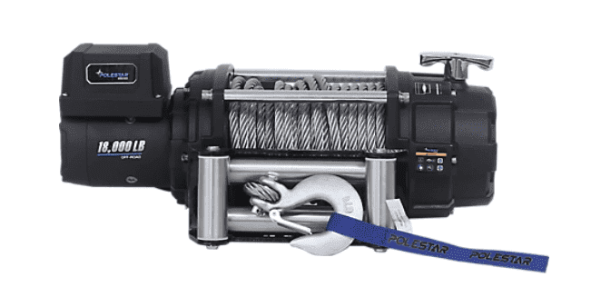 PoleStar Electric Winch 18,000 lbs Heavy-Duty Large Frame with Non ...